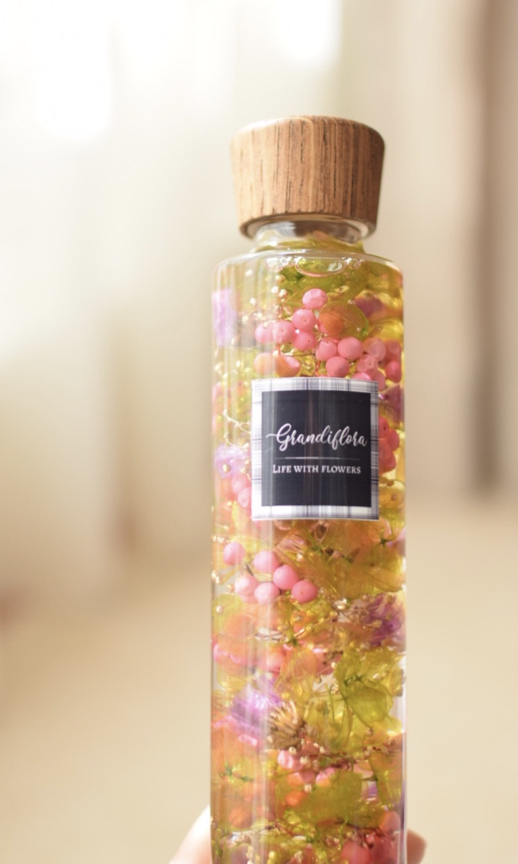 グランディフローラで作れるハーバリウムとは